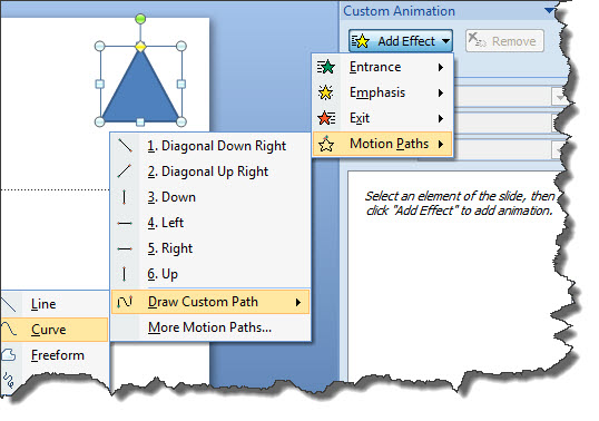 PowerPoint 2010 Custom Paths